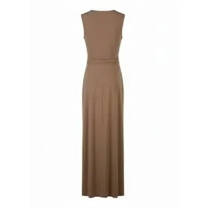 Carmen Marc Valvo | Dresses | Carmen Marc Valvo Dress Sz 8 Tan Jersey ...